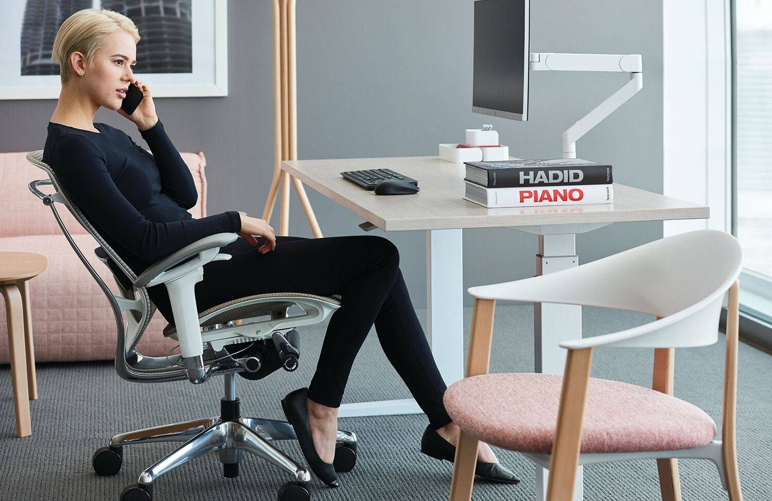 Teknion Counterbalance Height Adjustable Table – Teknion Store US